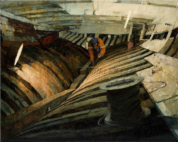 Richard Dack | REFITTING PROVIDENT I (1999) | MutualArt