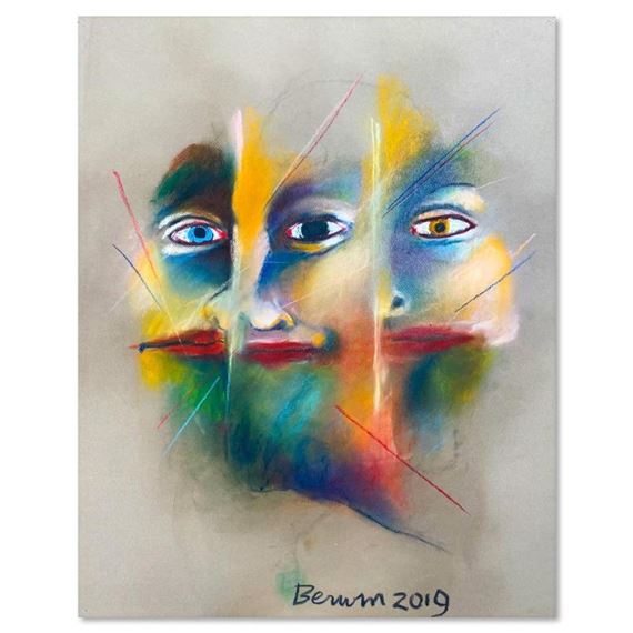 Milton Berwin | Milton Berwin (1925-2023), Original Pastel Drawing (26 ...