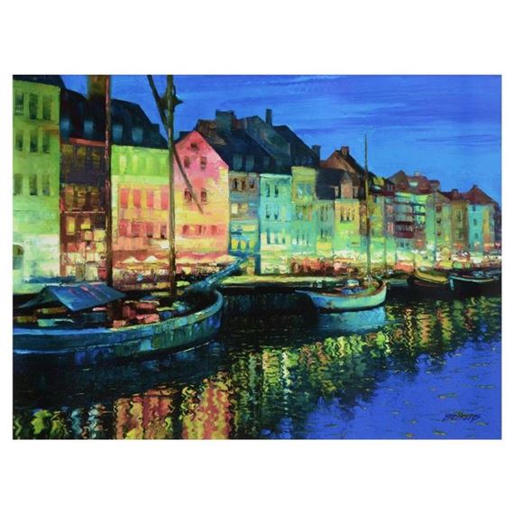Behrens Howard | Howard Behrens (1933-2014), As Night Falls, Copenhagen ...