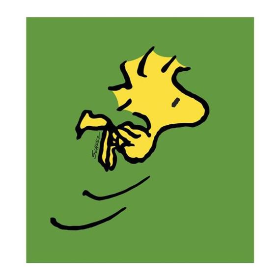 Charles Schulz | Peanuts, Woodstock Hand Numbered Canvas (40x44 ...