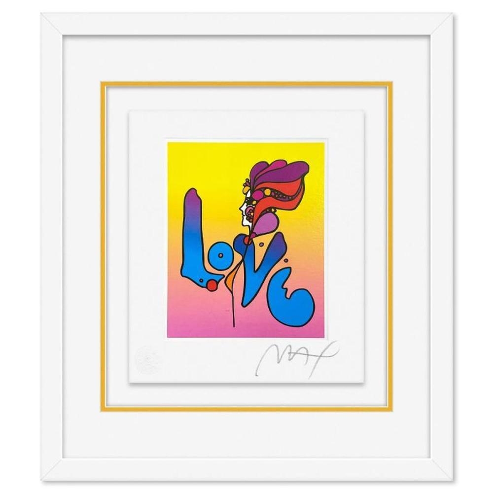 Peter Max | Peter Max, Love II Framed Limited Edition Lithograph ...
