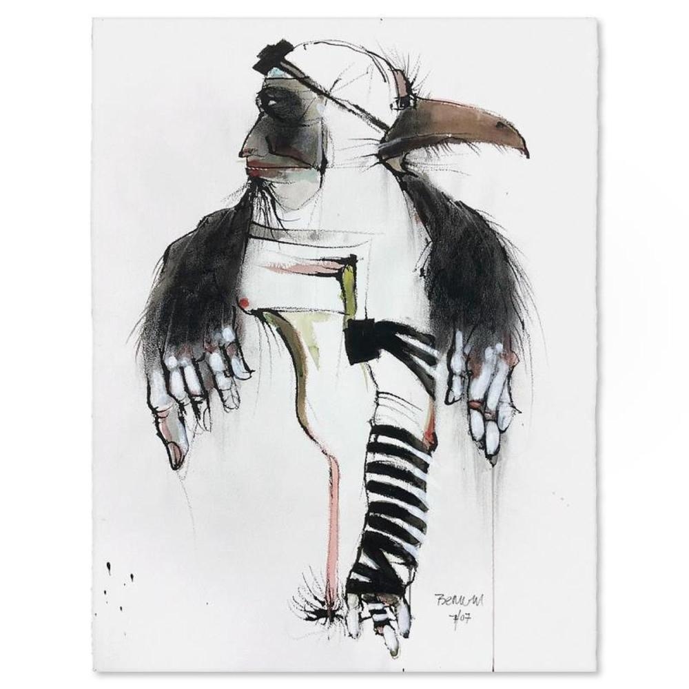 Milton Berwin | Milton Berwin (1925-2023), Original Painting (30 x 22 ...