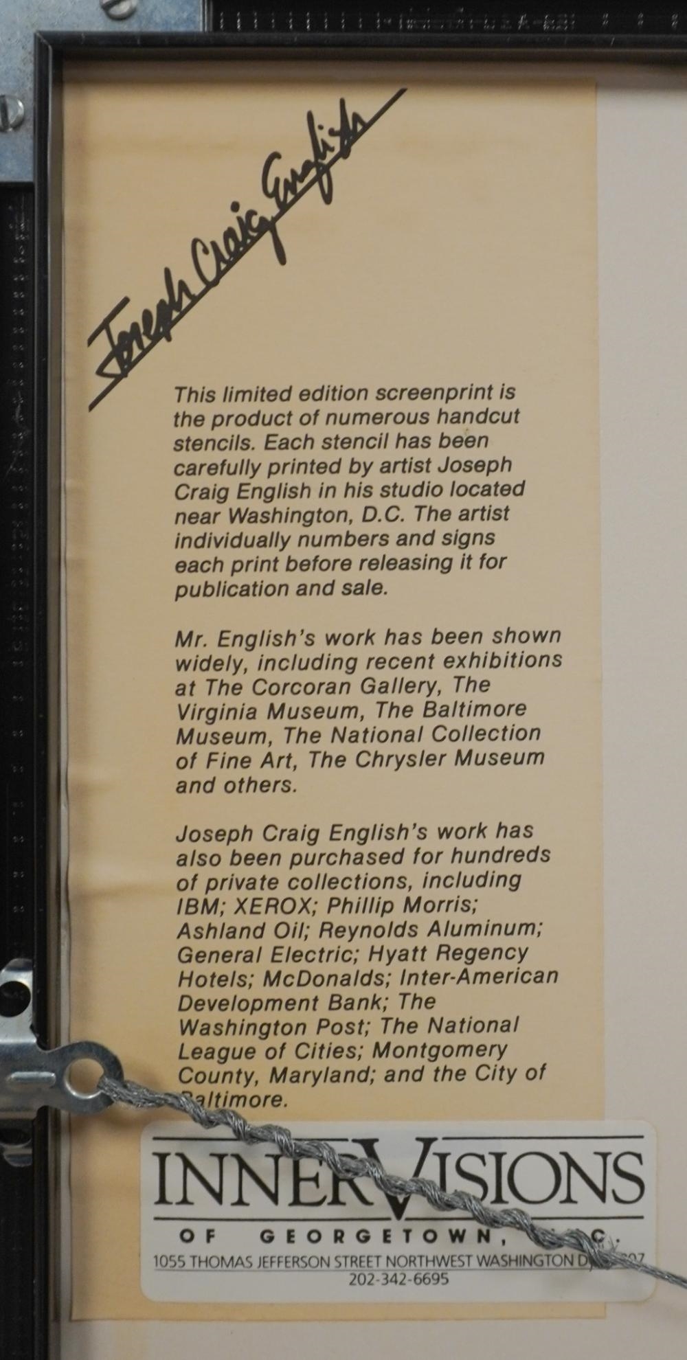 Joseph Craig English | China Town | MutualArt