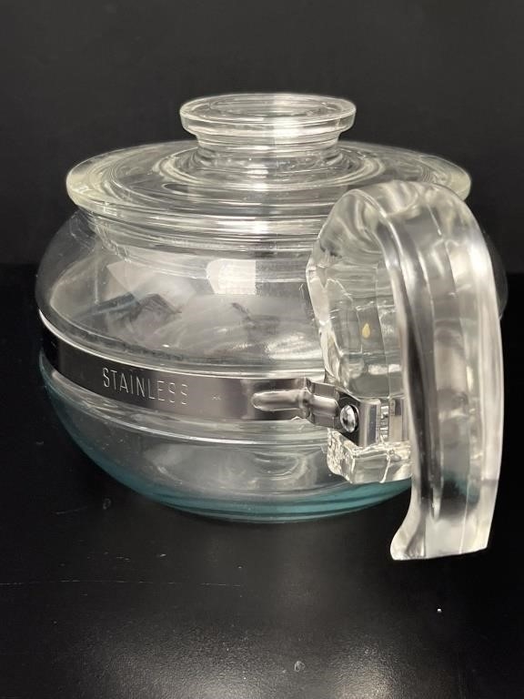 Pyrex | Vtg Pyrex Glass Teapot 8446B | MutualArt