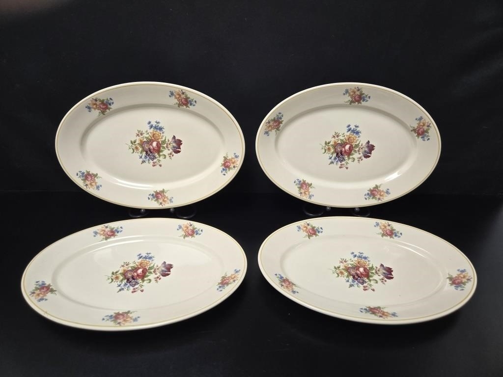 Chinese School, 20th Century | 6 Syracuse China Colonial Oval Platter ...
