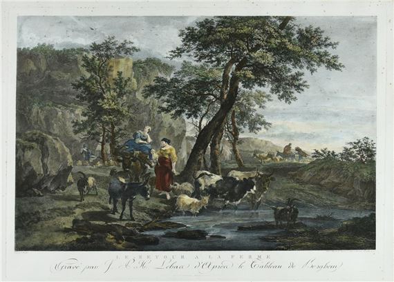 Carl Wilhelm Weisbrod | LA RETOUR A LA FERME | MutualArt