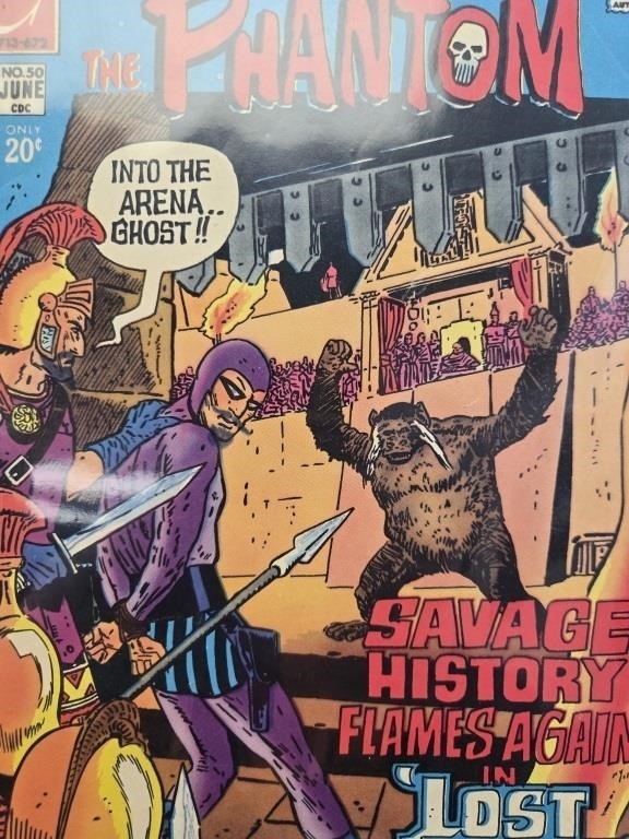 Comics | 1972 Charlton Comics The Phantom (1972) | MutualArt
