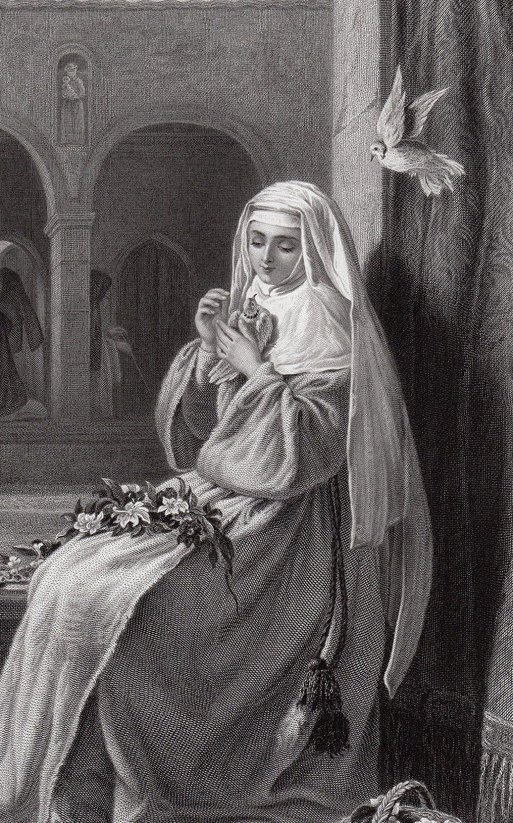 John Calcott Horsley | John Horsley 1872 engraving Novice signed (1872 ...