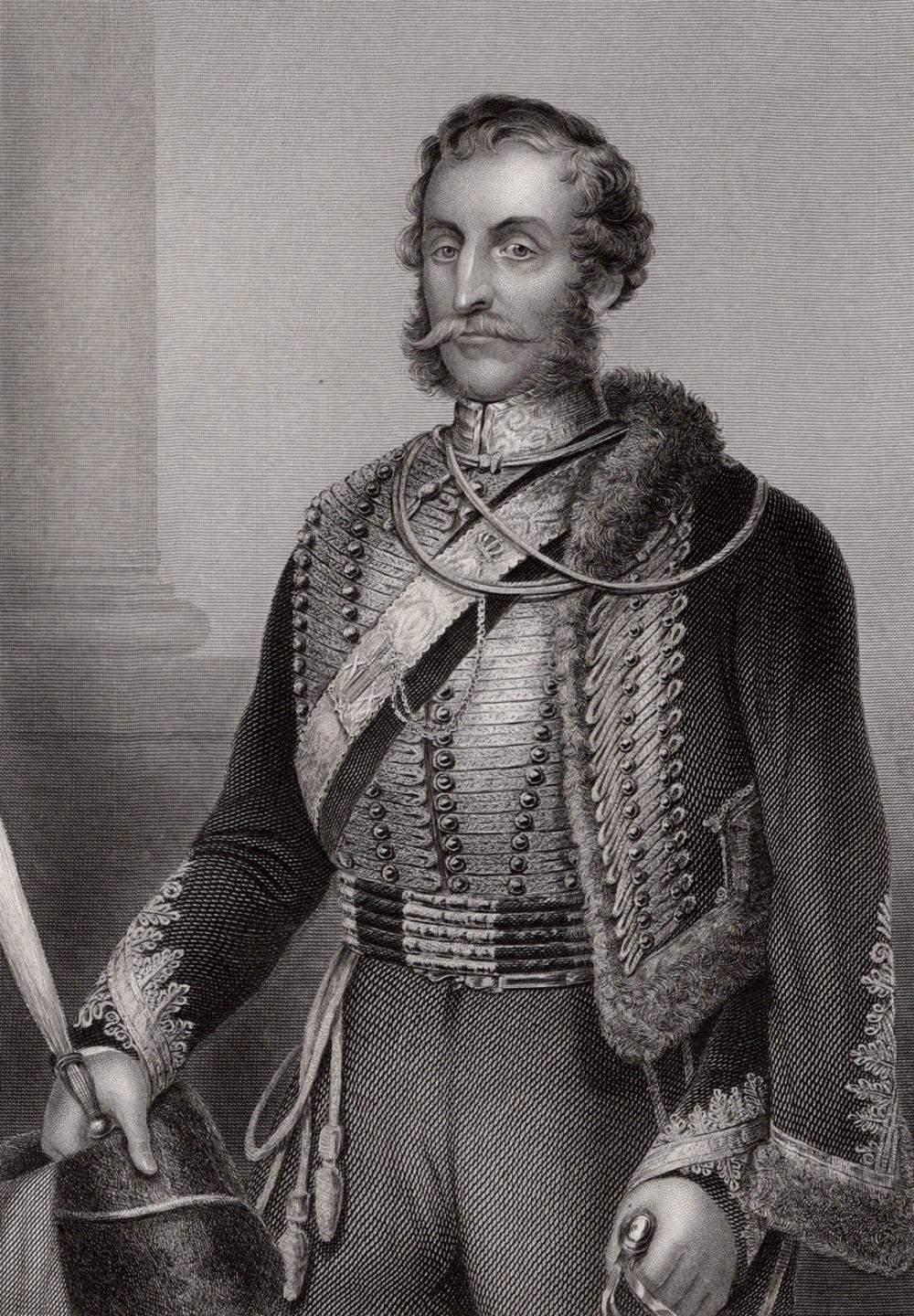 Daniel John Pound | FRAMED 1800s Original Daniel J. POUND Engraving 7th ...