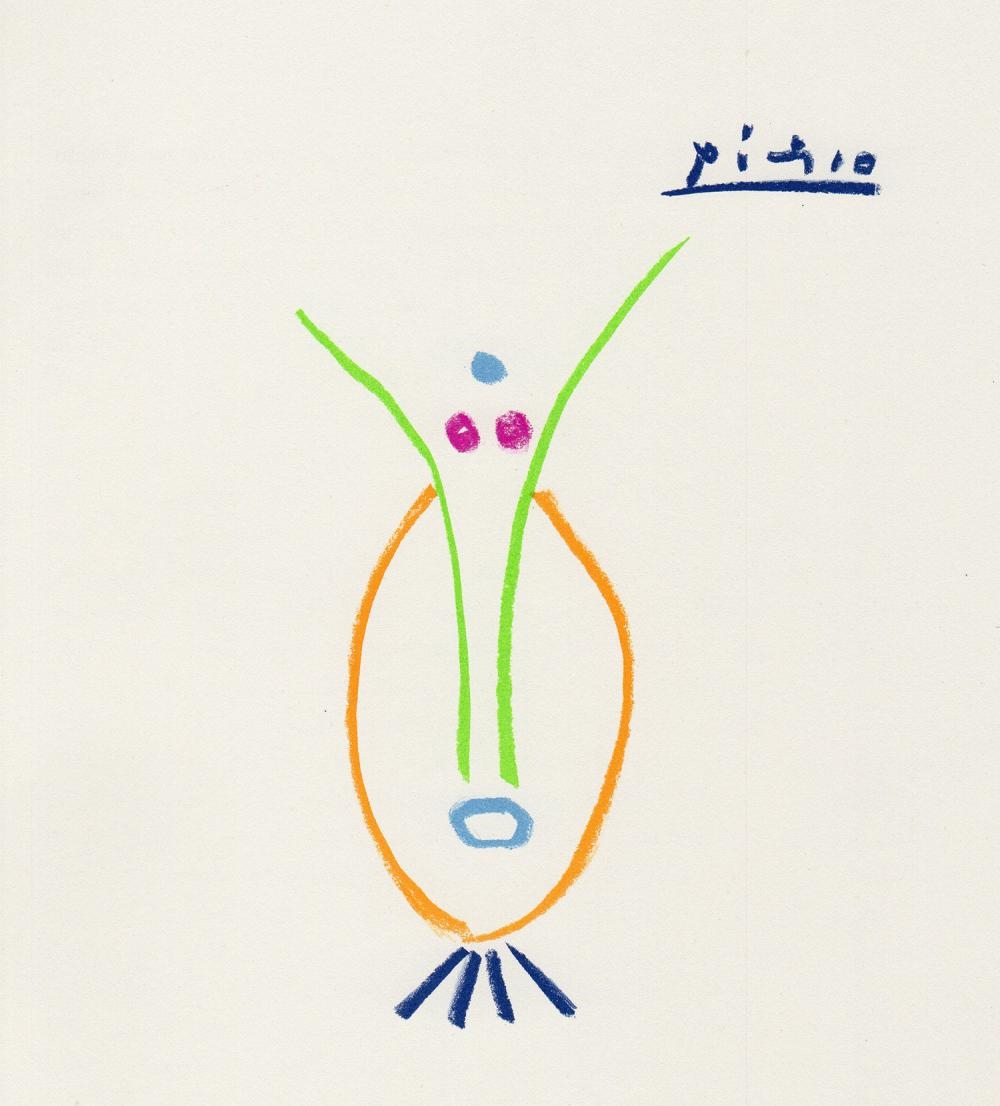 Pablo Picasso | 1968 After Pablo Picasso Color Lithograph ...