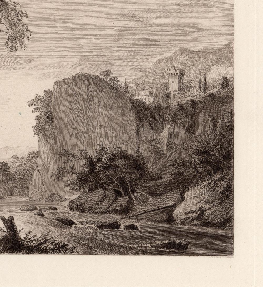 Paul Sandby | Paul Sandby Landscape 1888 etching | MutualArt