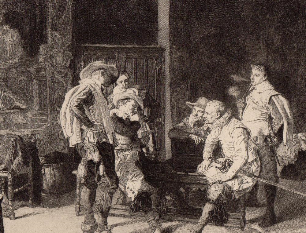 Jean-Louis-Ernest Meissonier | 1800s Ernest Meissonier Engraving The ...