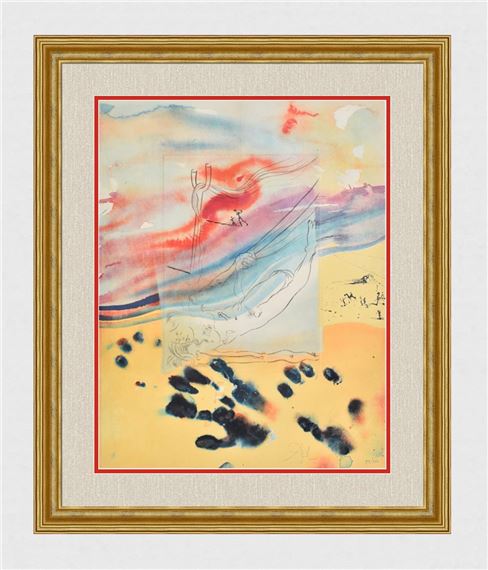 Salvador Dalí | Salvador Dali Moses Monotheism Etching/Lithograph ...