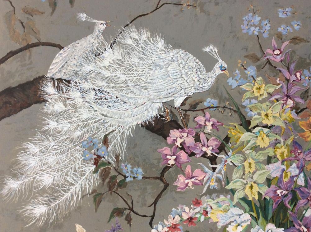 John Powell | John Powell Peacock Screen Signed Original Serigraph ...