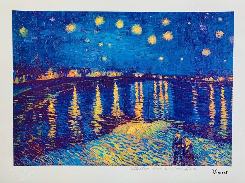 Vincent Van Gogh | Starlight Over Rhone | MutualArt