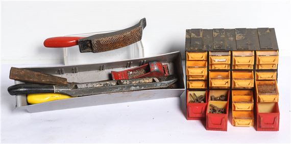 Stanley Cosgrove | A bench top hardware drawer set | MutualArt
