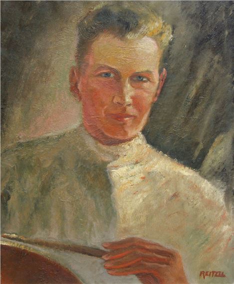 Walther Reitzel | Künstlerselbstbildnis | MutualArt