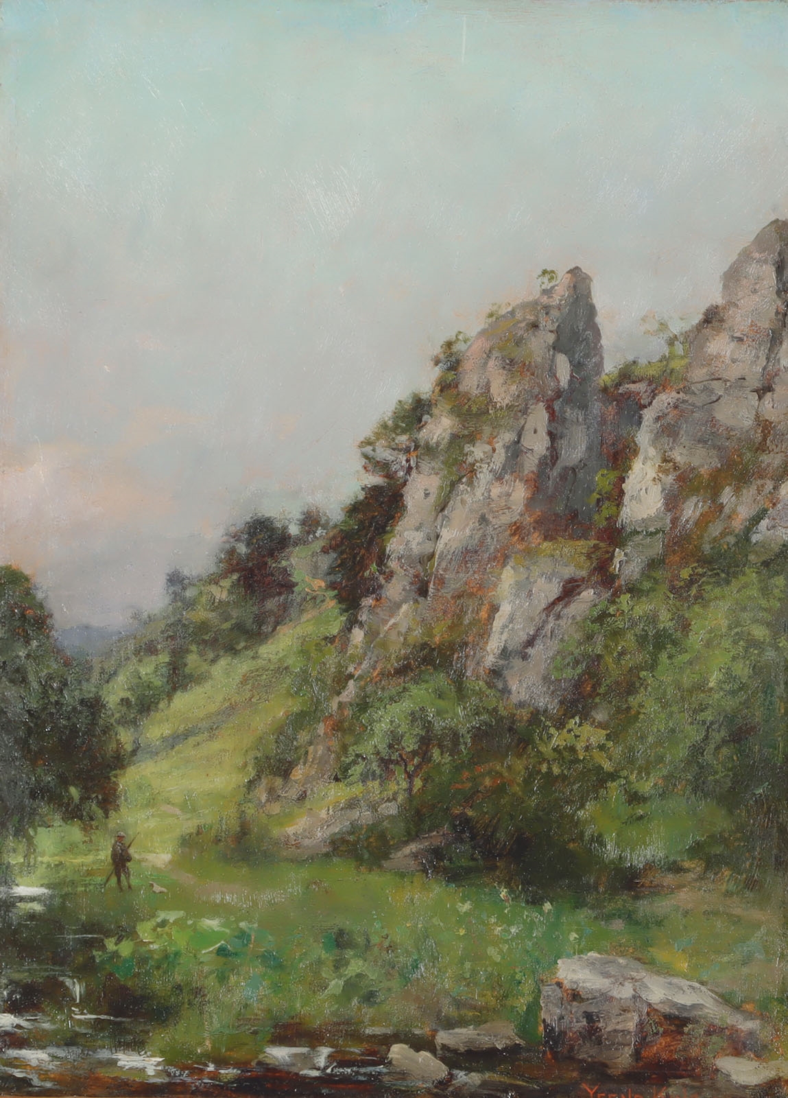 John Henry Yeend King | Tissington Spires Dovedale | MutualArt