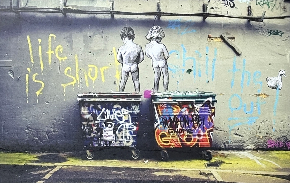 Banksy | Life Is Short | MutualArt