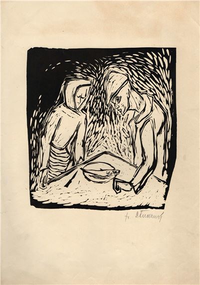 František Studený | Večera chudobných (1947) | MutualArt