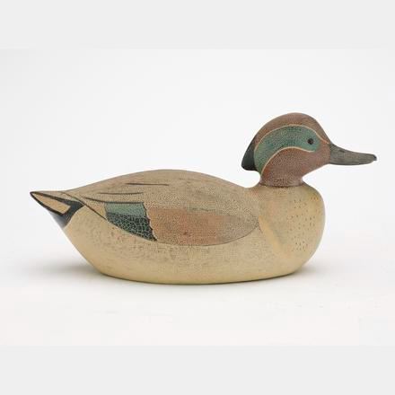 George Boyd | Extremely rare full-size green wing teal with extended ...