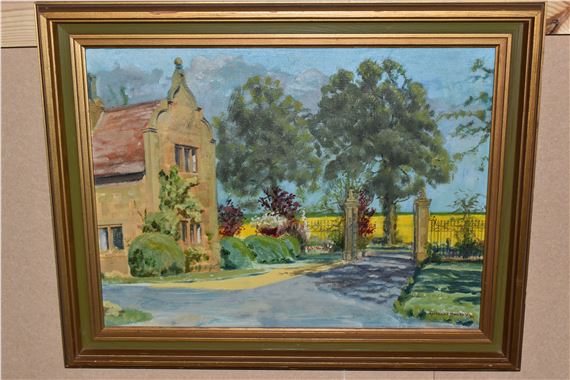 Anthony Hobson | RAPE FIELD AND PILLARS (80) | MutualArt