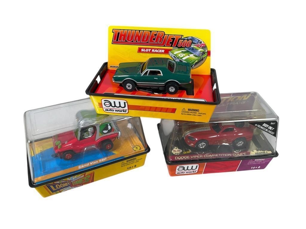 Looney Tunes | AW Auto World Dodge Viper & Mercury Cougar Slots | MutualArt