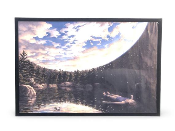 Dalí Salvador | The Phenomenon Of Floating | Artwork performance at ...