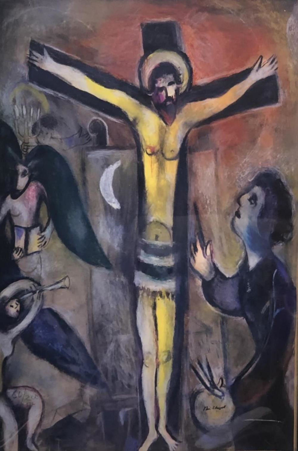 Marc Chagall | Crucifixion | MutualArt