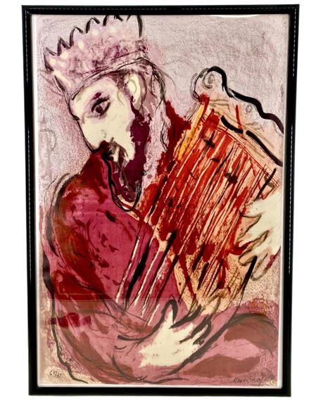 Marc Chagall | “David With His Harp | MutualArt