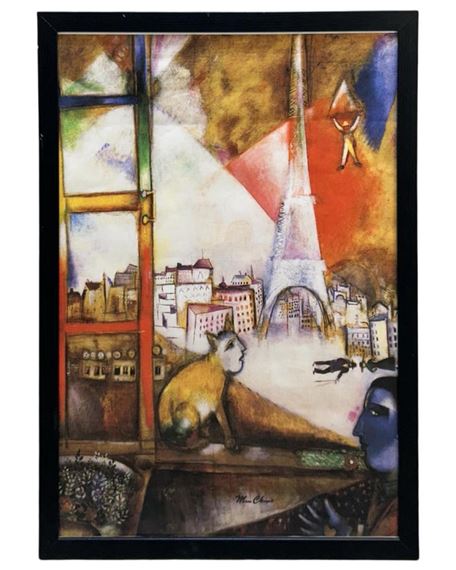 Marc Chagall | Paris Through the Window (1913) | MutualArt