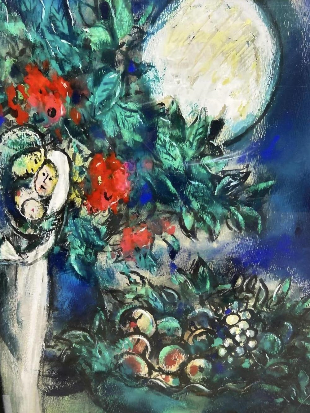 Marc Chagall | “Lovers In The Moonlight | MutualArt