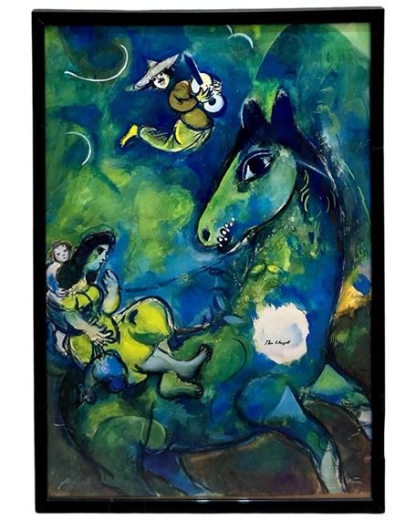 Marc Chagall | Le Cheval À La Lune | MutualArt