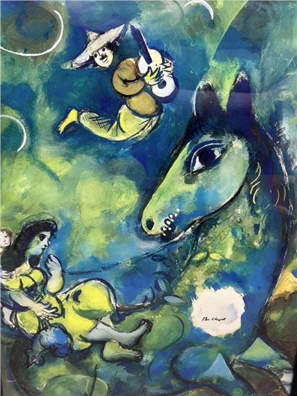 Marc Chagall | Le Cheval À La Lune | MutualArt