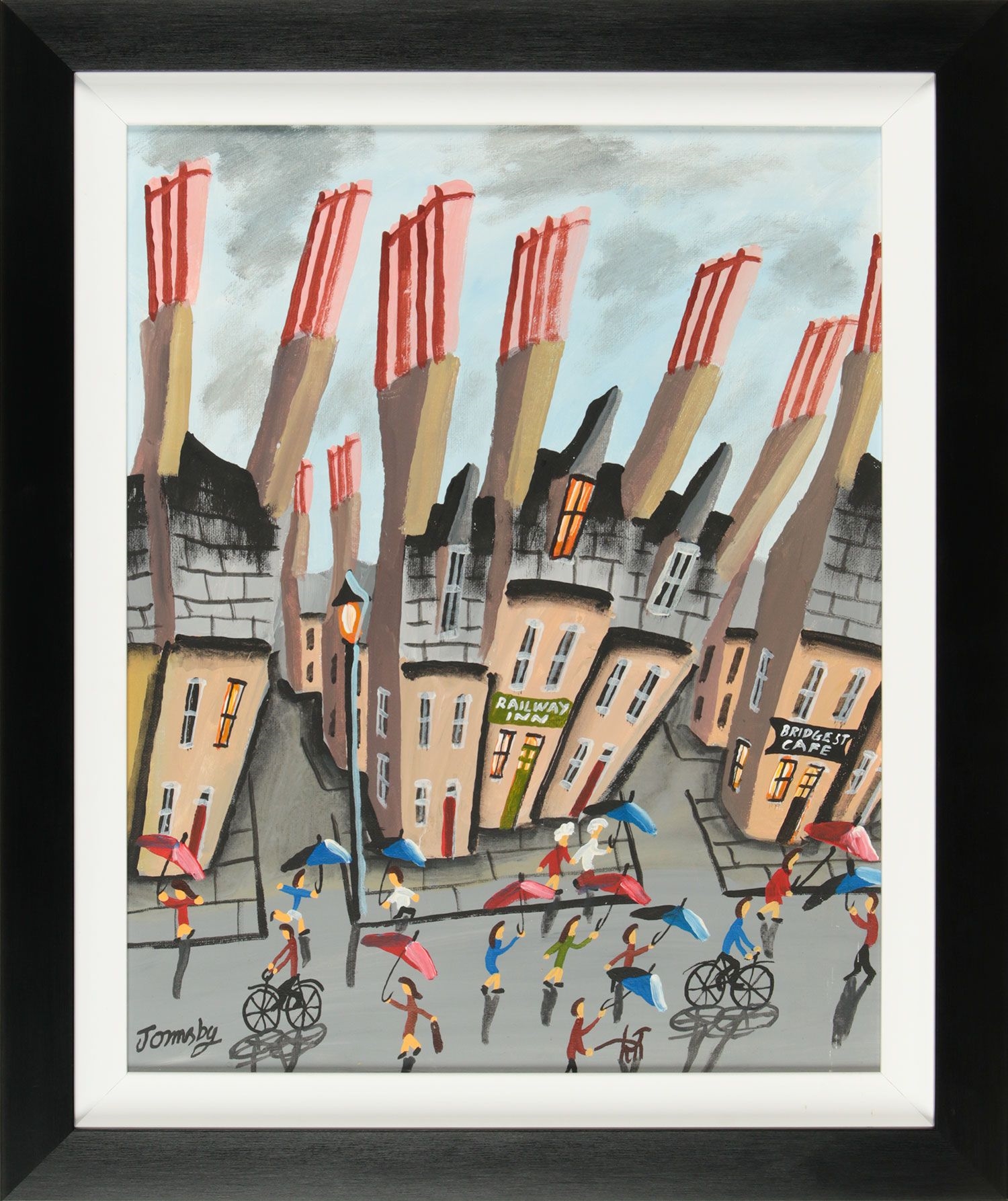 John Ormsby | THE UMBRELLA MARCH | MutualArt