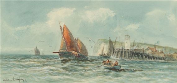 William Langley | OFF THE DEVON COAST | MutualArt