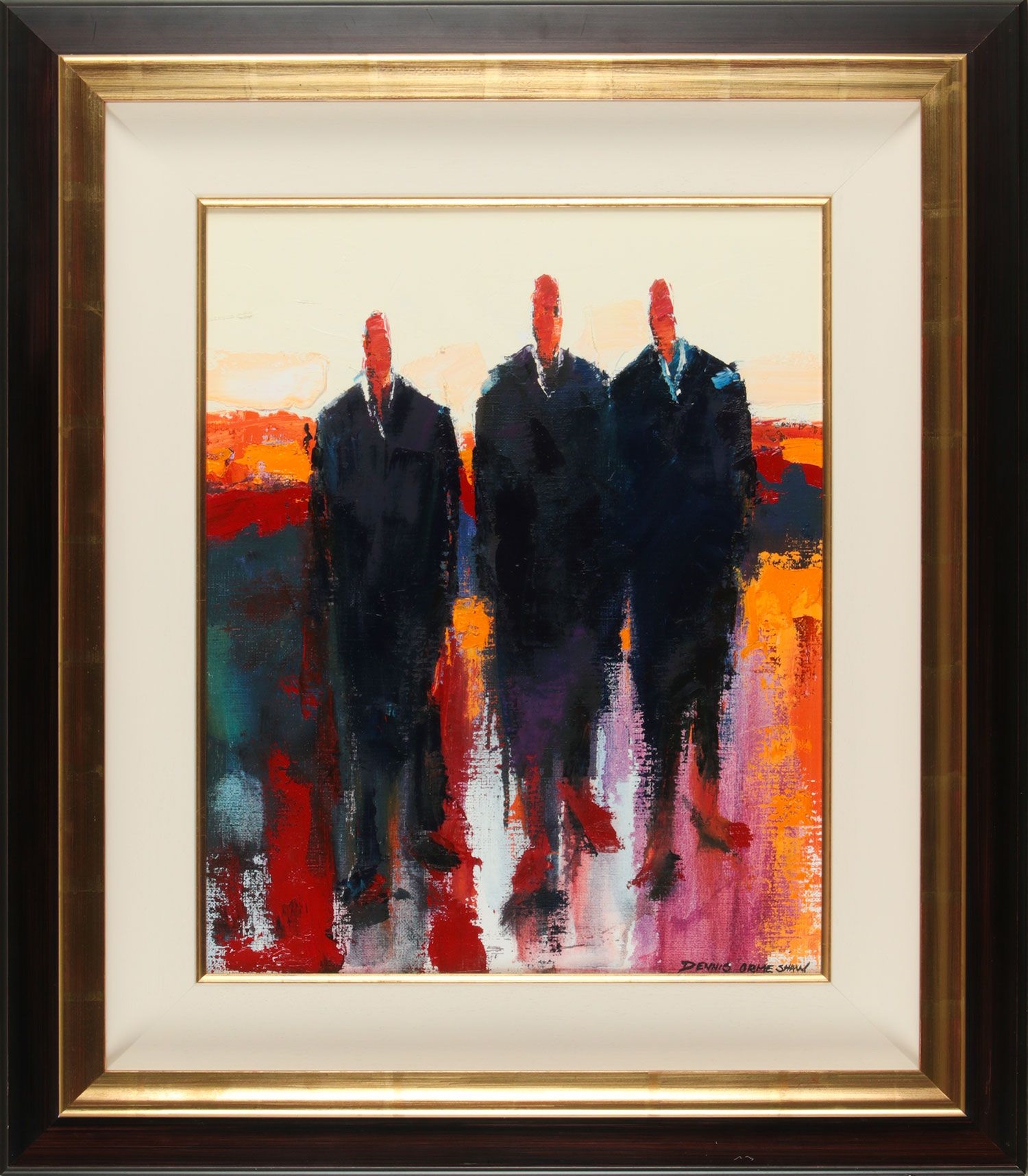 Dennis Orme Shaw | THREE FIGURES | MutualArt