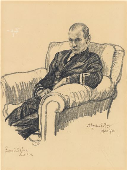 Muirhead Bone | Portrait of Lieutenant David Drummond Bone of the Royal ...