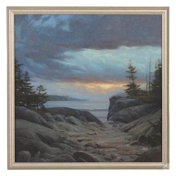 Martin Poole | Martin Poole b.1979 Coastal Landscape Oil Painting ...