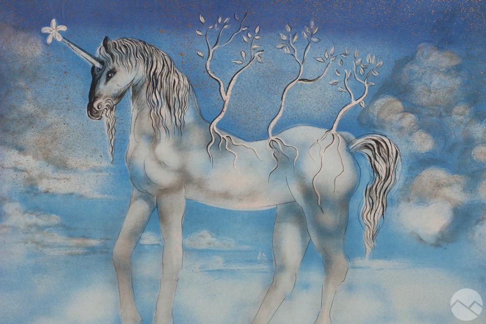 Salvador Dalí | Magic Unicorn | MutualArt