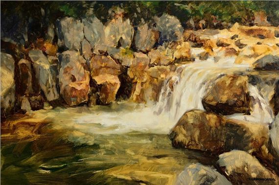 Trevor Geoghegan | The Long Pool (1996 (1996) | MutualArt