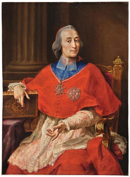 Marcello Bacciarelli | Portrait of Cardinal Tommaso Antici (1731–1812 ...