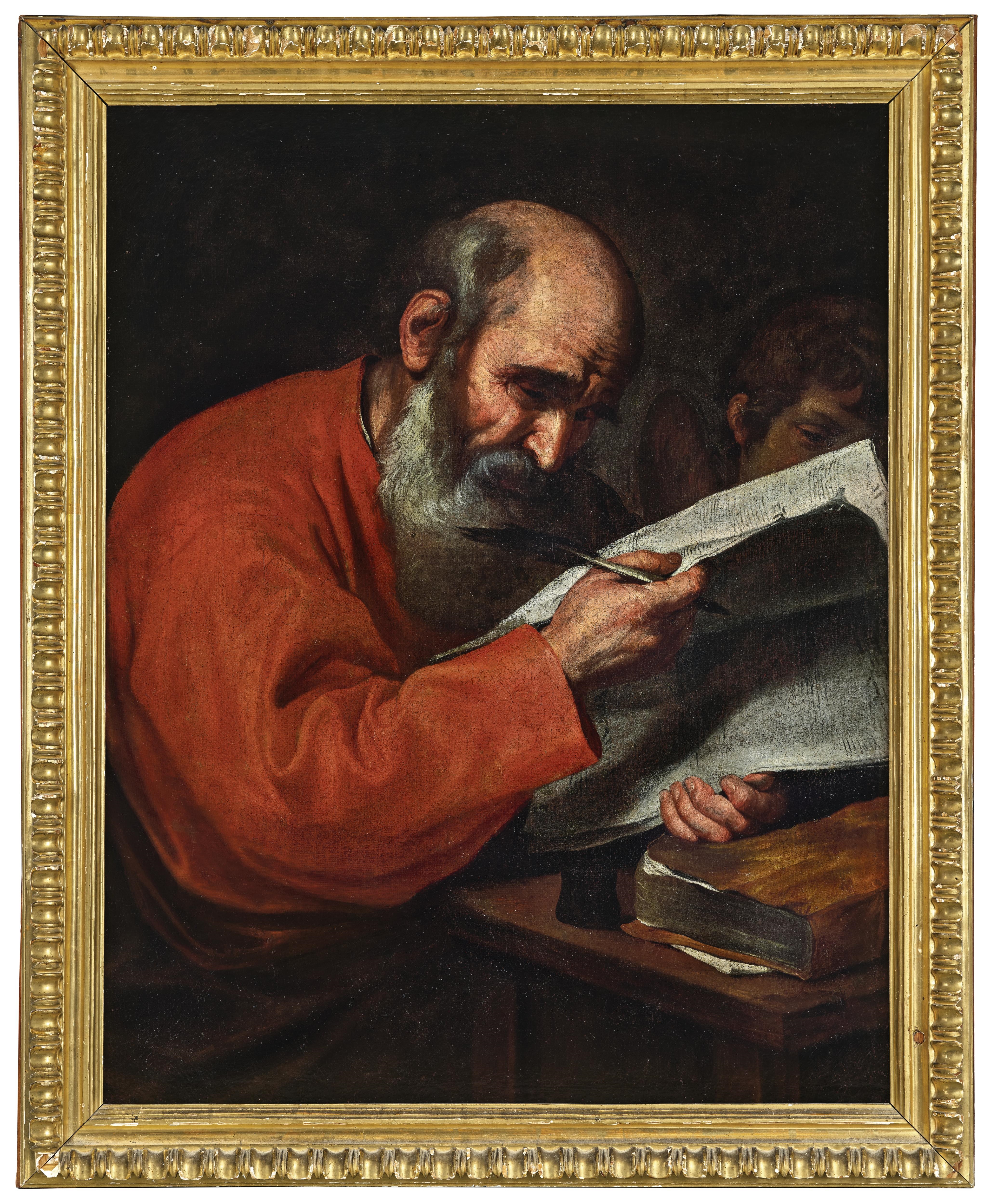 Jusepe de Ribera | Saint Matthew and the Angel | MutualArt