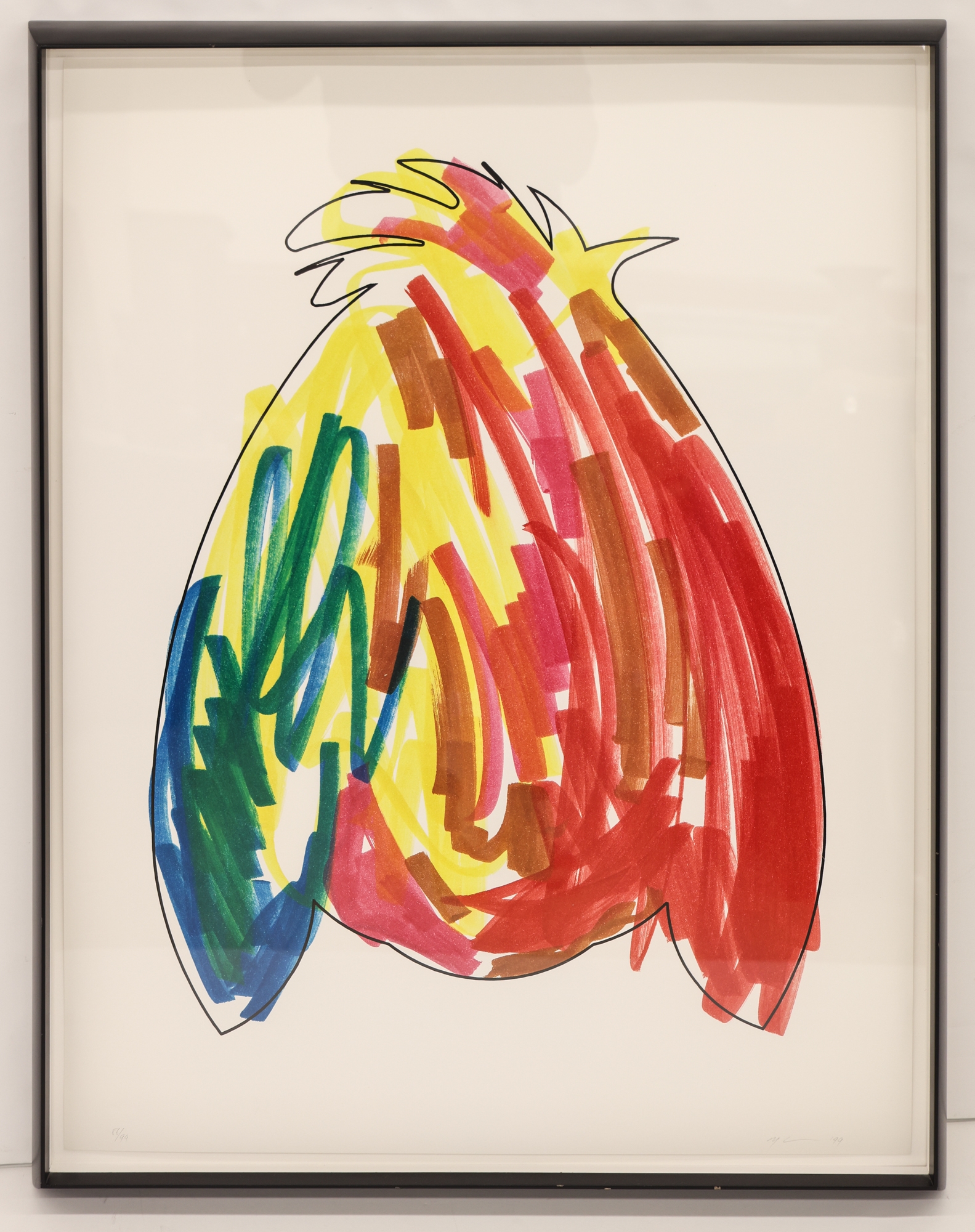 Jeff Koons | Jeff Koons ''Donkey'' 1999 Color Lithograph (1999) | MutualArt