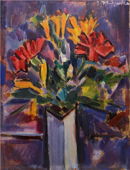 Jindrich Otipka | Kytice ve váze | MutualArt