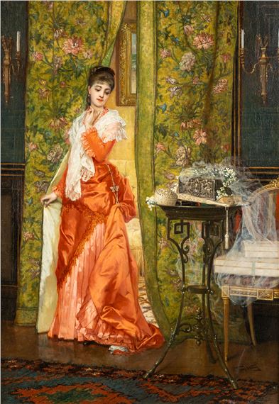 Franz Verhas | The jewels (1872) | MutualArt