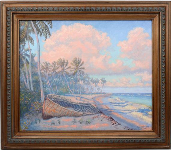 Albert Ernest Backus | SCOTT WOODWARD FLORIDA ARTIST THAT OLE BOAT ...