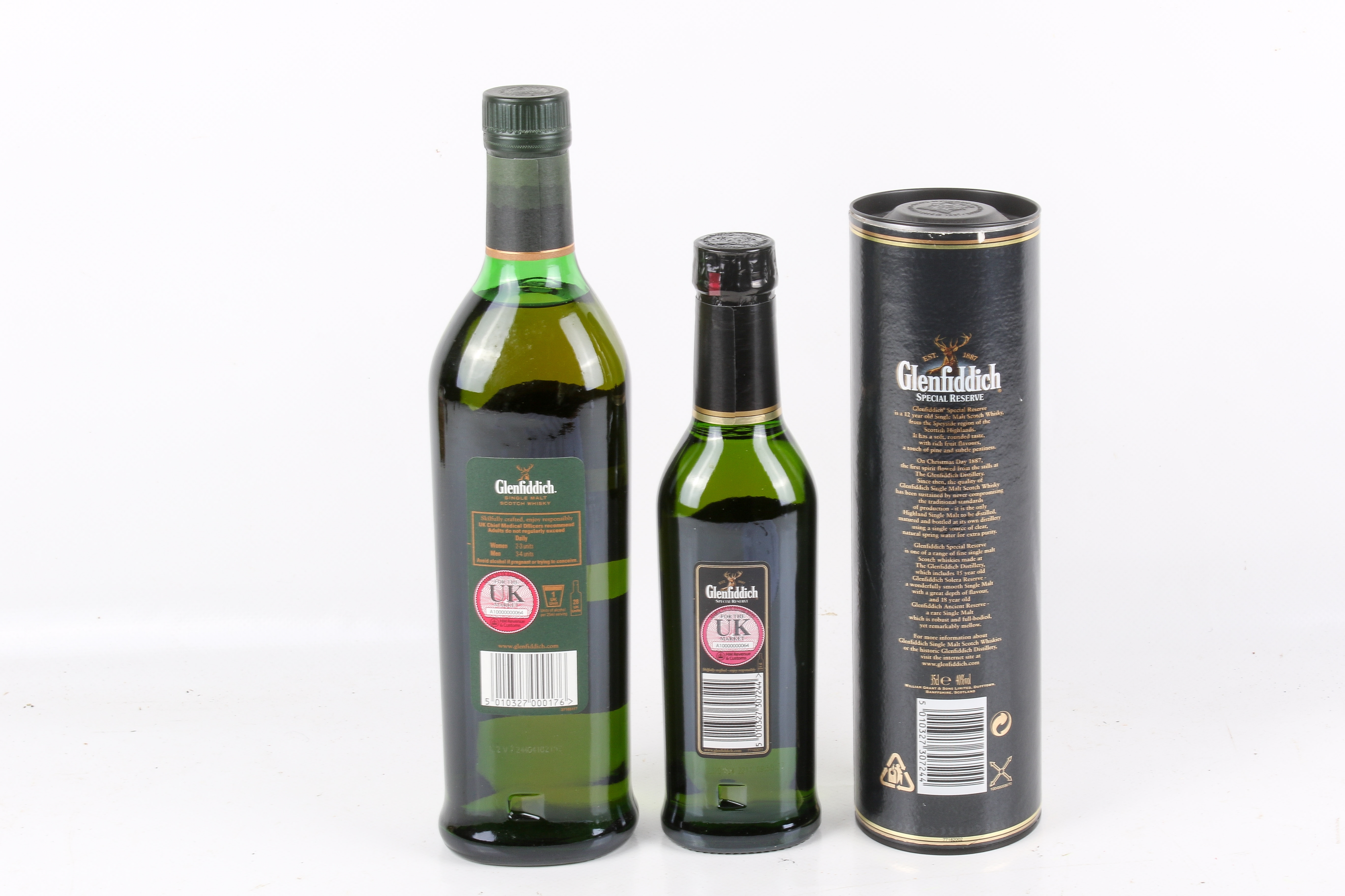 Scotch | Two bottle of 12 years old Glenfiddich single malt Scotch ...