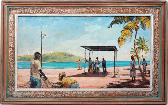 Tom Fresh | TOM FRESH INDIAN RIVER SCHOOL ARTIST JAMAICA DAYS (1957 ...