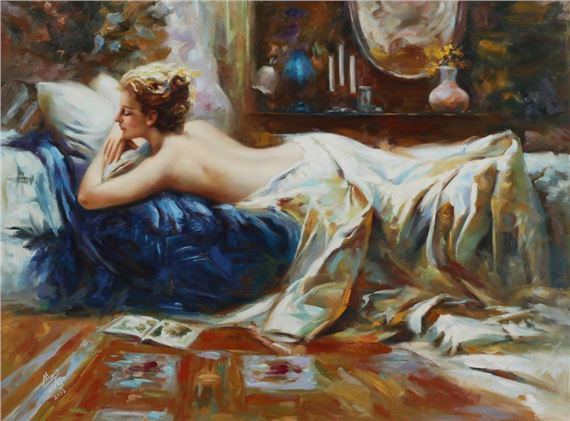 Mario Jago | Reclining Nude (2002) | MutualArt